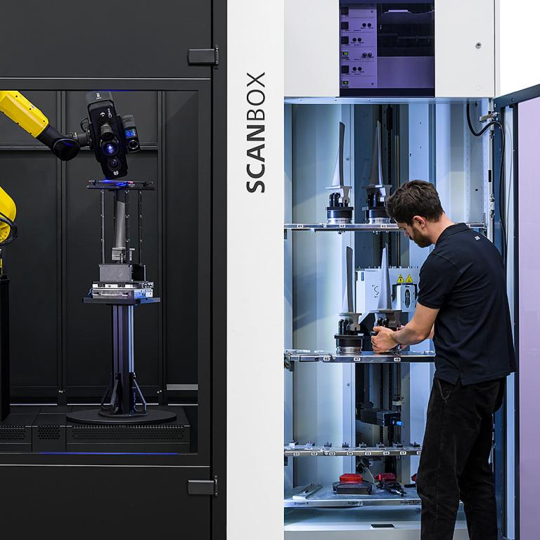 Escaneamento 3D com ATOS | flexível, confiável